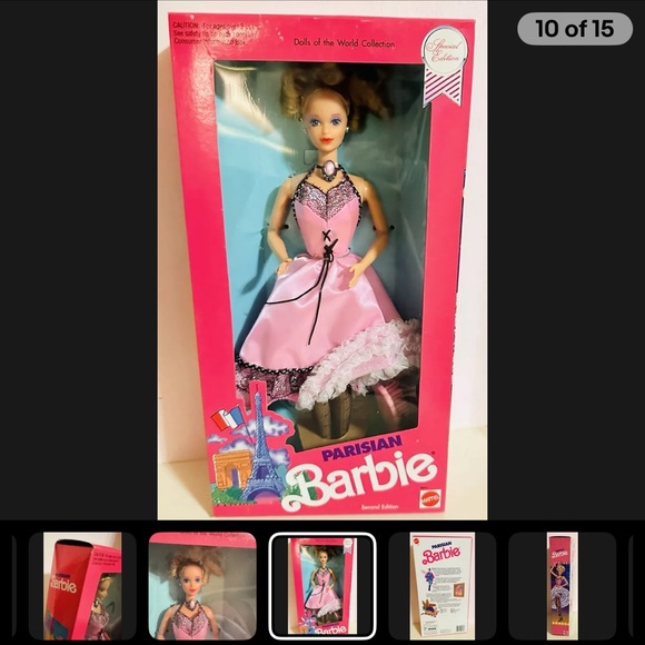 Mattel | Toys | Mattel Pink Doll With Accessories In Vibrant Packaging ...